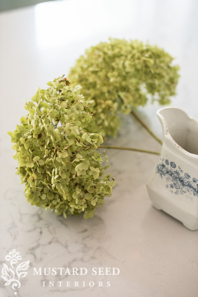 how to dry annabelle hydrangeas | Miss Mustard Seed