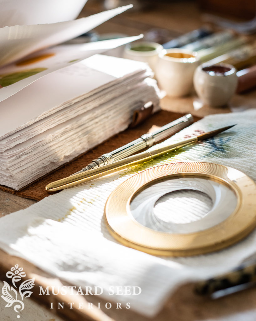 making handmade watercolors | Miss Mustard Seed