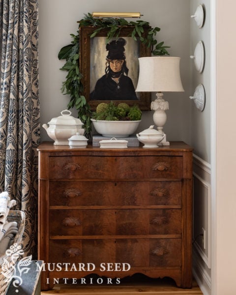how to create beautiful garlands | christmas decorating | Miss Mustard Seed
