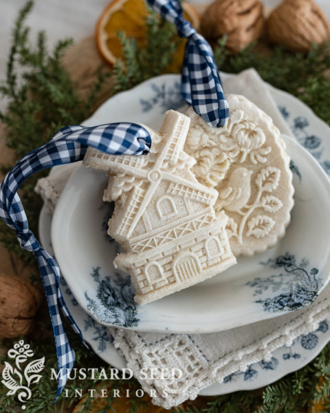 salt dough ornament molds | Miss Mustard Seed