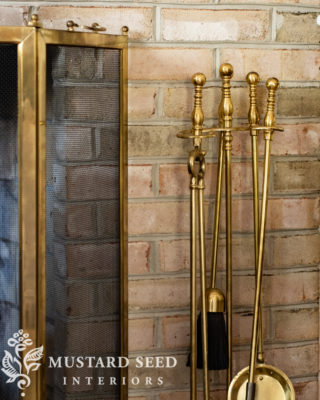 new antique fireplace tools | Miss Mustard Seed