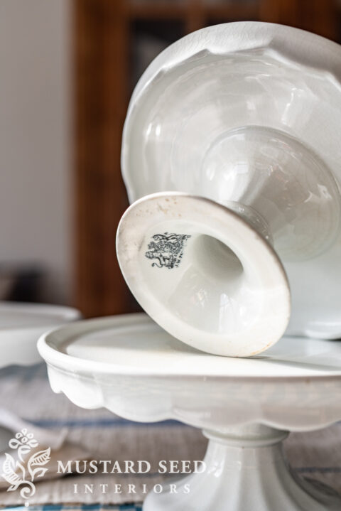 ironstone cake stands | the holy grail of antique ironstone | Miss ...