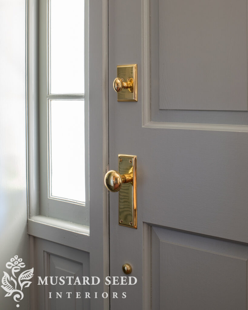 front door details | Miss Mustard Seed