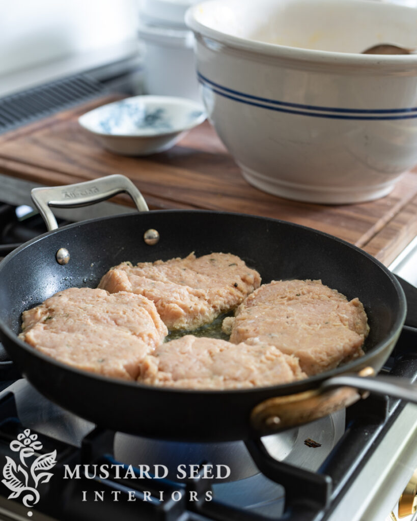 something I cook every week | recipe for chicken patties | Miss Mustard ...
