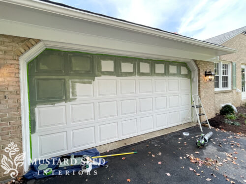 progress on the garage-side garden | Miss Mustard Seed