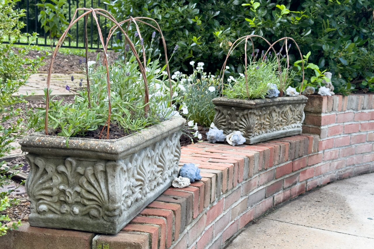 marian tries | weaving garden cloches | Miss Mustard Seed