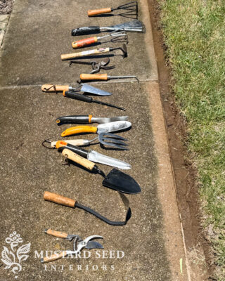 my favorite weeding tools | Miss Mustard Seed