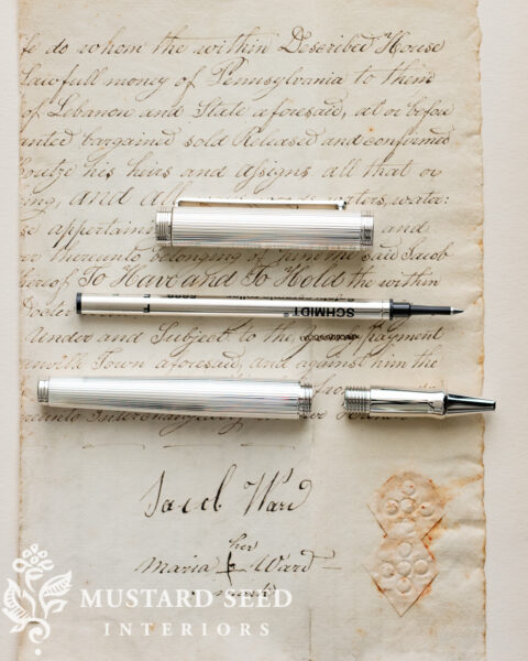refillable ballpoint & rollerball pens | Miss Mustard Seed