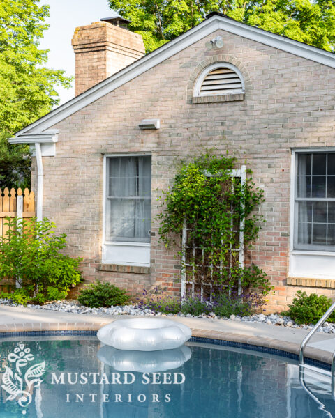 exterior window apron panels | Miss Mustard Seed