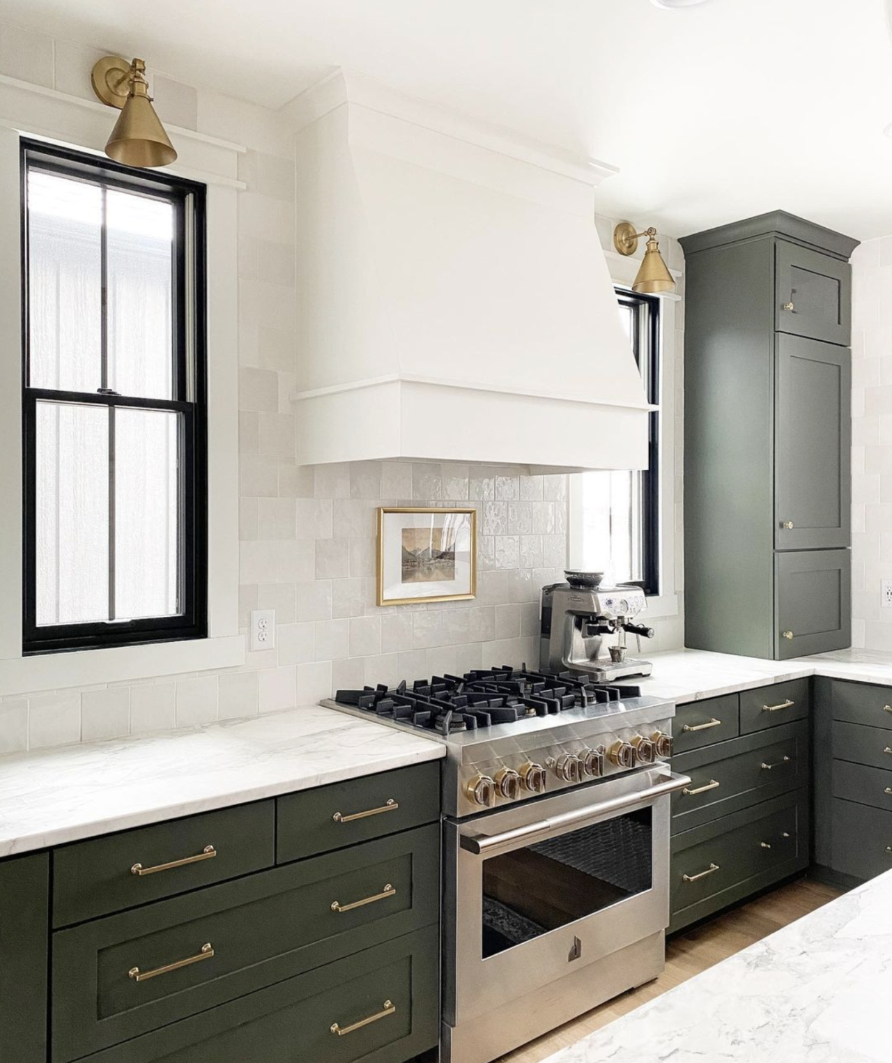 the Sherwin Williams color match to my kitchen cabinets | Miss Mustard Seed