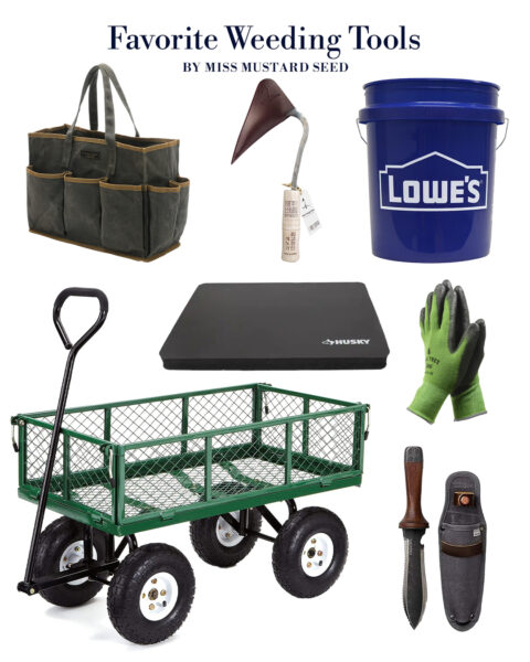 my favorite weeding tools | Miss Mustard Seed